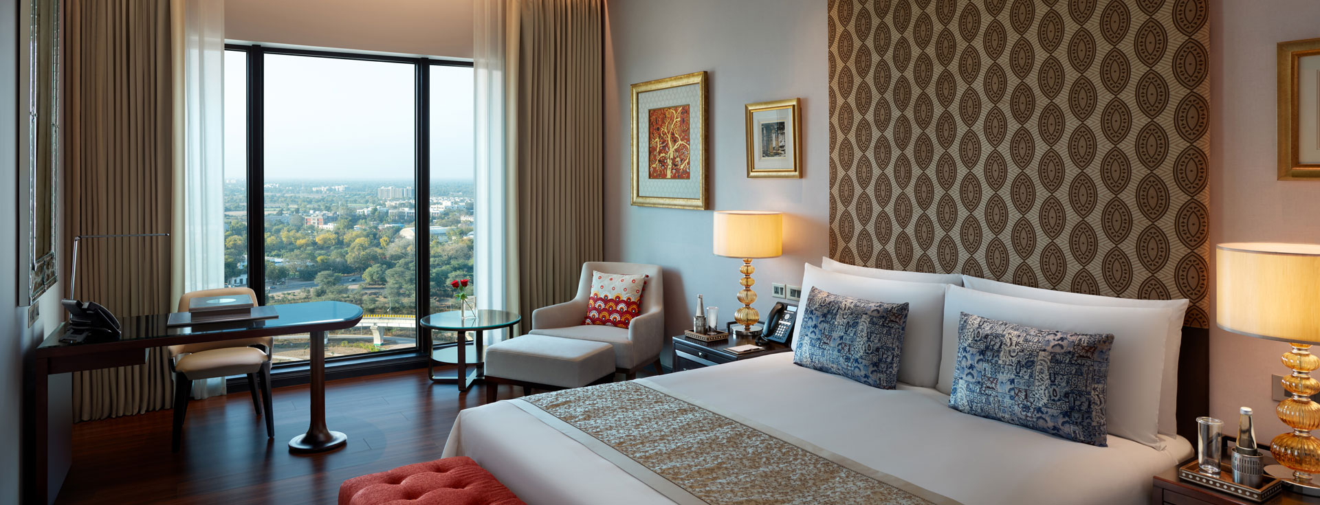 Premier Club Rooms | Hotel Rooms in Gandhinagar | The Leela Gandhinagar